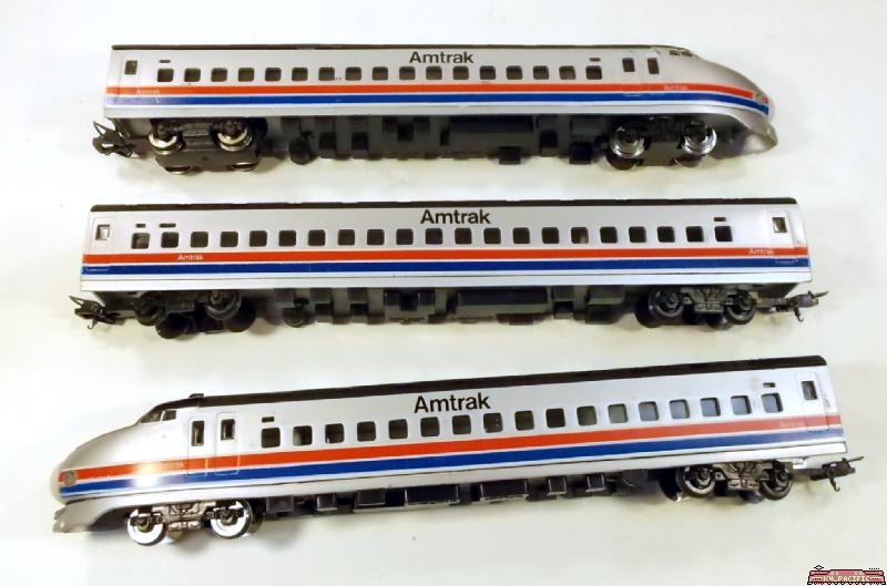 Model Power Playart HO Shinkansen Bullet Train 3 Car Set Amtrak | eBay